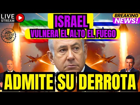 DIRECTO. ISRAEL DERROTADA POR IRÁN.NETANYAHU INCUMPLE EL ALTO EL FUEGO.TRUMP PACIFICADOR. RUSIA