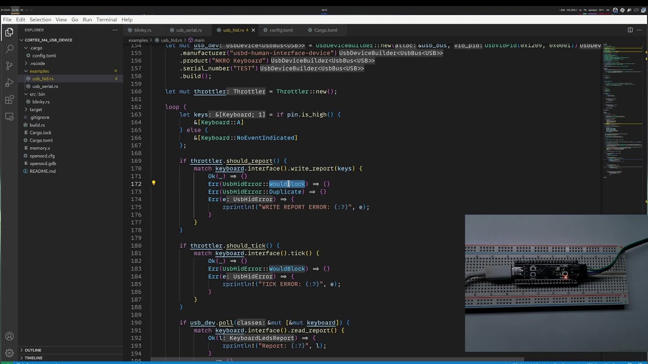 Why is the USB Interface not working? - embedded - The Rust Programming Language Forum
