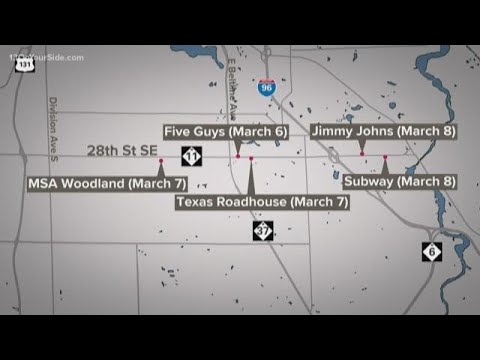 Health officials release possible COVID-19 exposure locations in Michigan