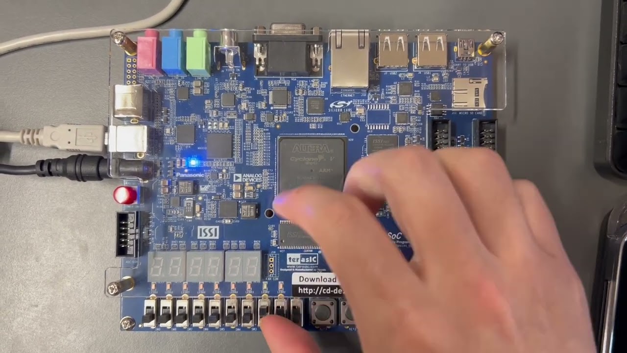 Morse-code encoder (FPGA Lab)