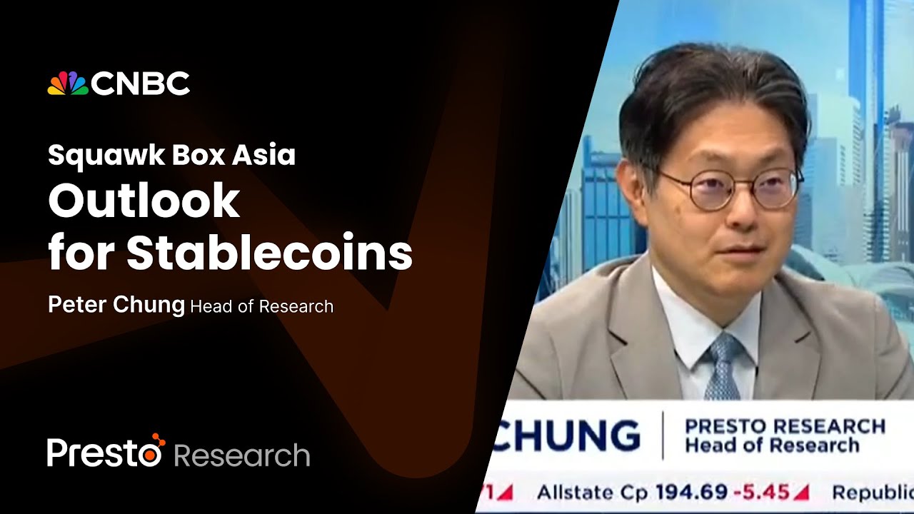 Peter Chung on CNBC: Outlook for Stablecoins