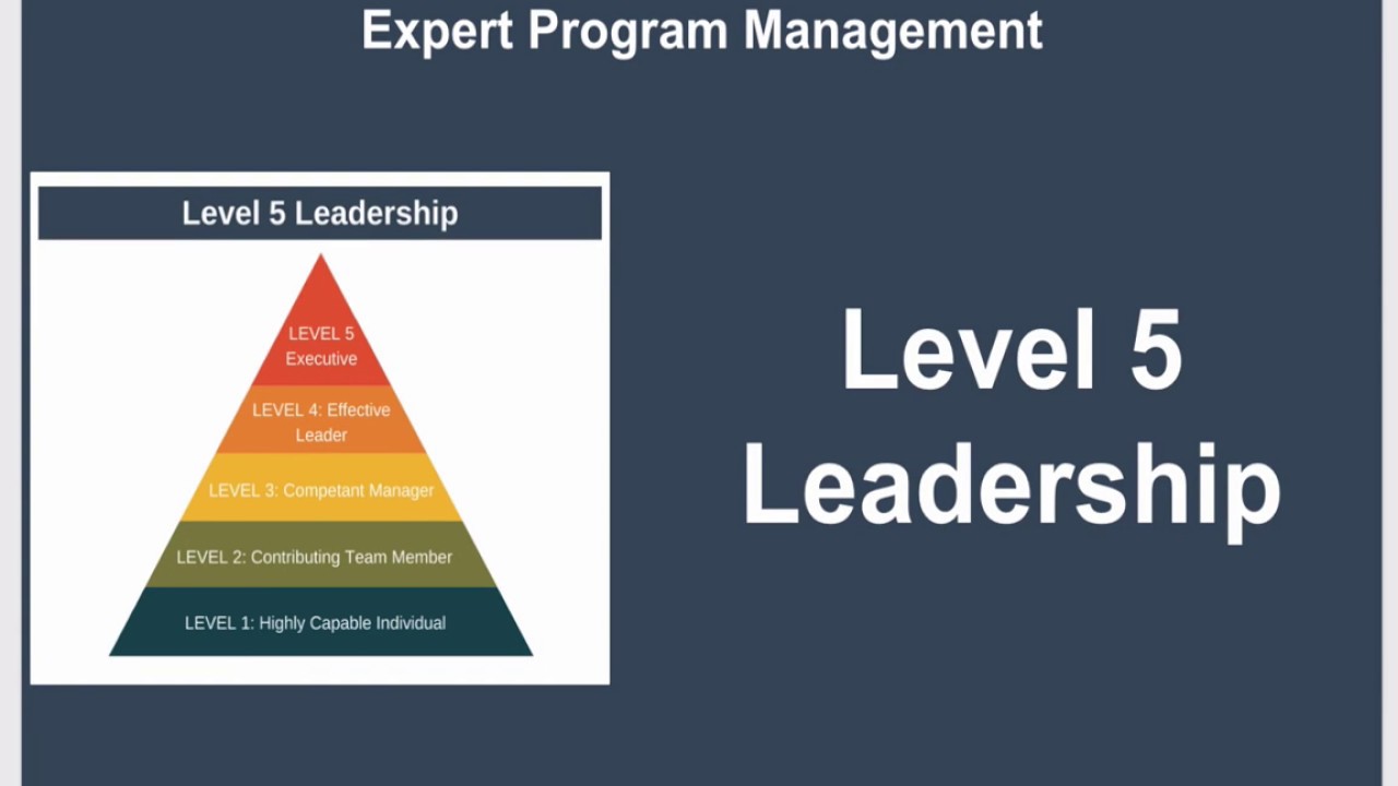 Level 5 Leadership