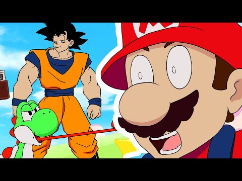 Goku vs Mario RAP BATTLE!