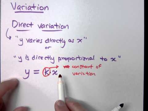 Constant of Proportionality - Definition & Examples - Expii
