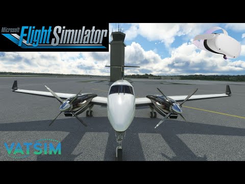 King Air Analog Gauges in VR + VATSIM | Emergency Dual Engine Out! - Content Creators ...