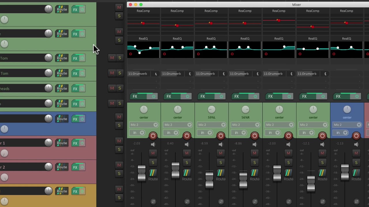Track Templates in REAPER