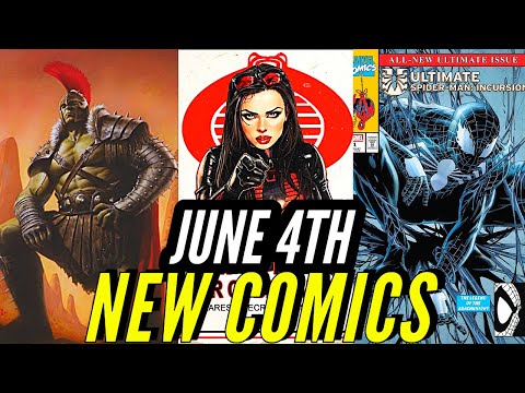 NEW COMIC BOOKS RELEASING JUNE 4TH 2025 DC MARVEL COMICS PREVIEWS COMING OUT THIS WEEK #comics