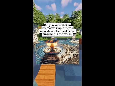 Unleash the Power of Nukemap: Simulate Nuclear Explosions Worldwide #shorts