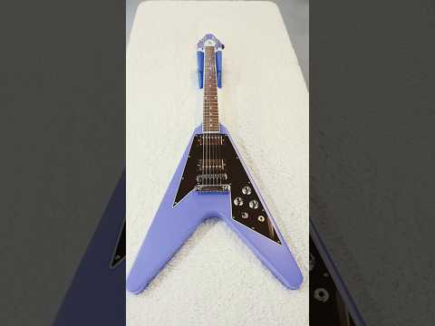 Gibson Flying V Mod Collection 70s Satin Purple/Vlavender | Reverb