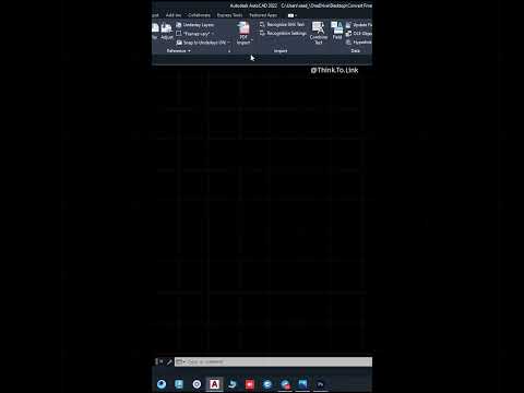 Convert from PDF to DWG