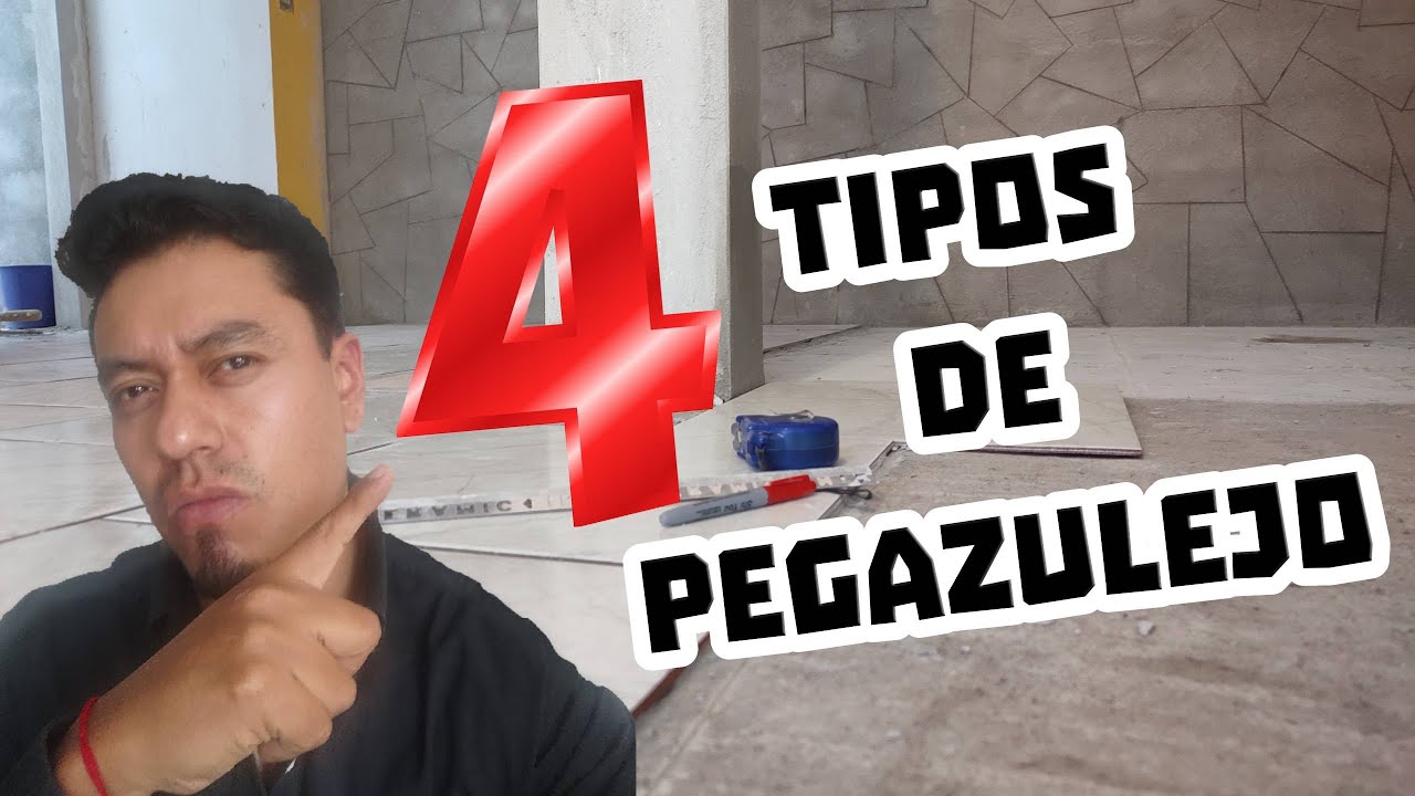 TIPOS DE ADHESIVO PARA PEGAR PISO O AZULEJO. PEGAZUELJO/CEMENTO