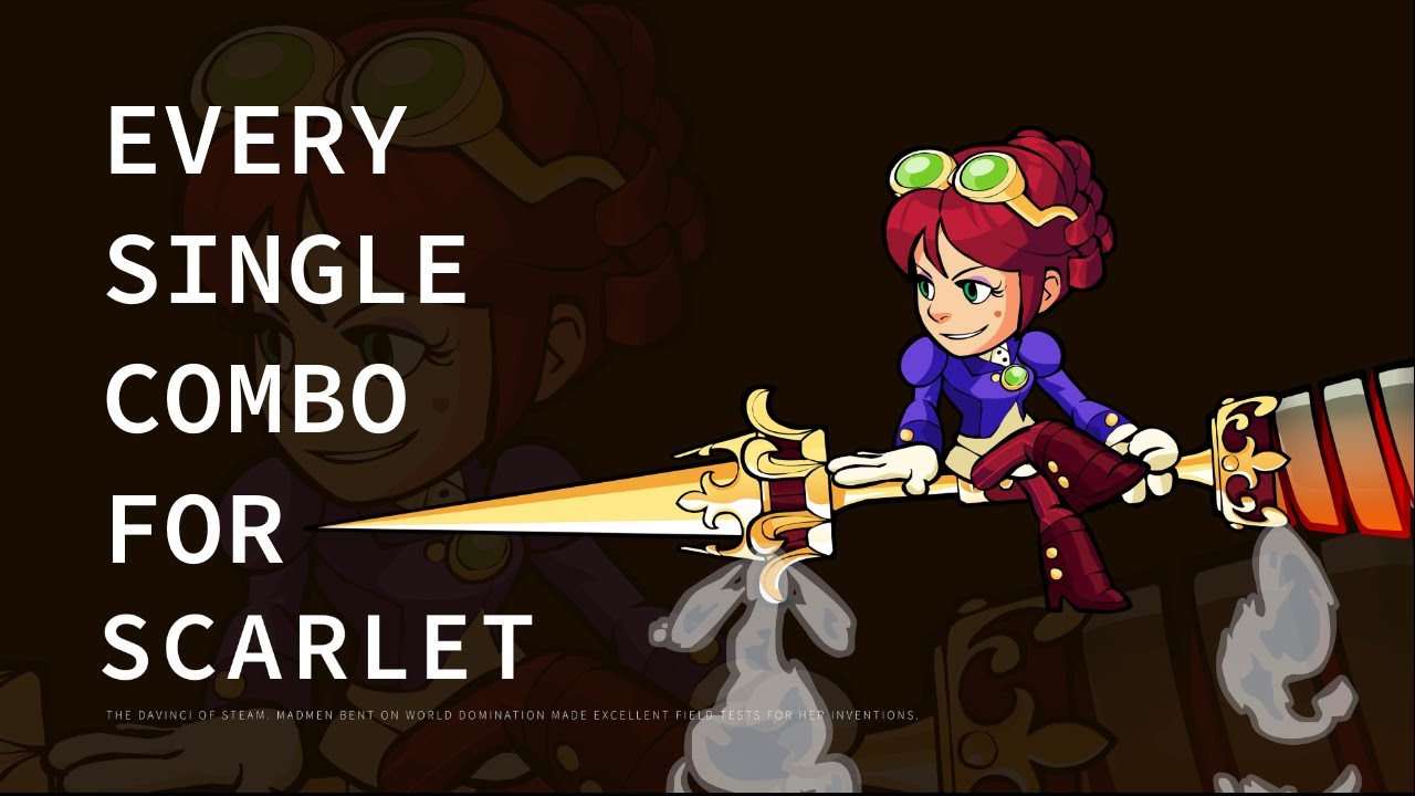 Brawlhalla Guide | Scarlet Combo Compilation