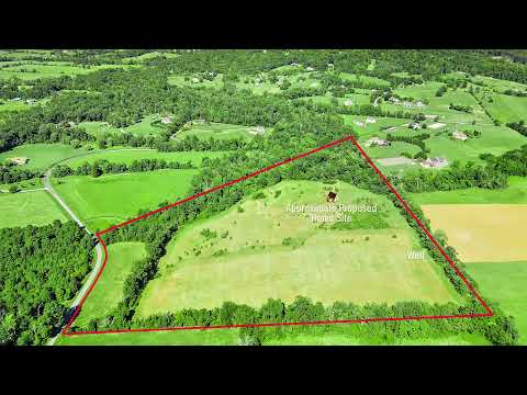 Land for Sale in Western Loudoun County - 27.61 Acres on Calumet Lane in Bluemont, Virginia