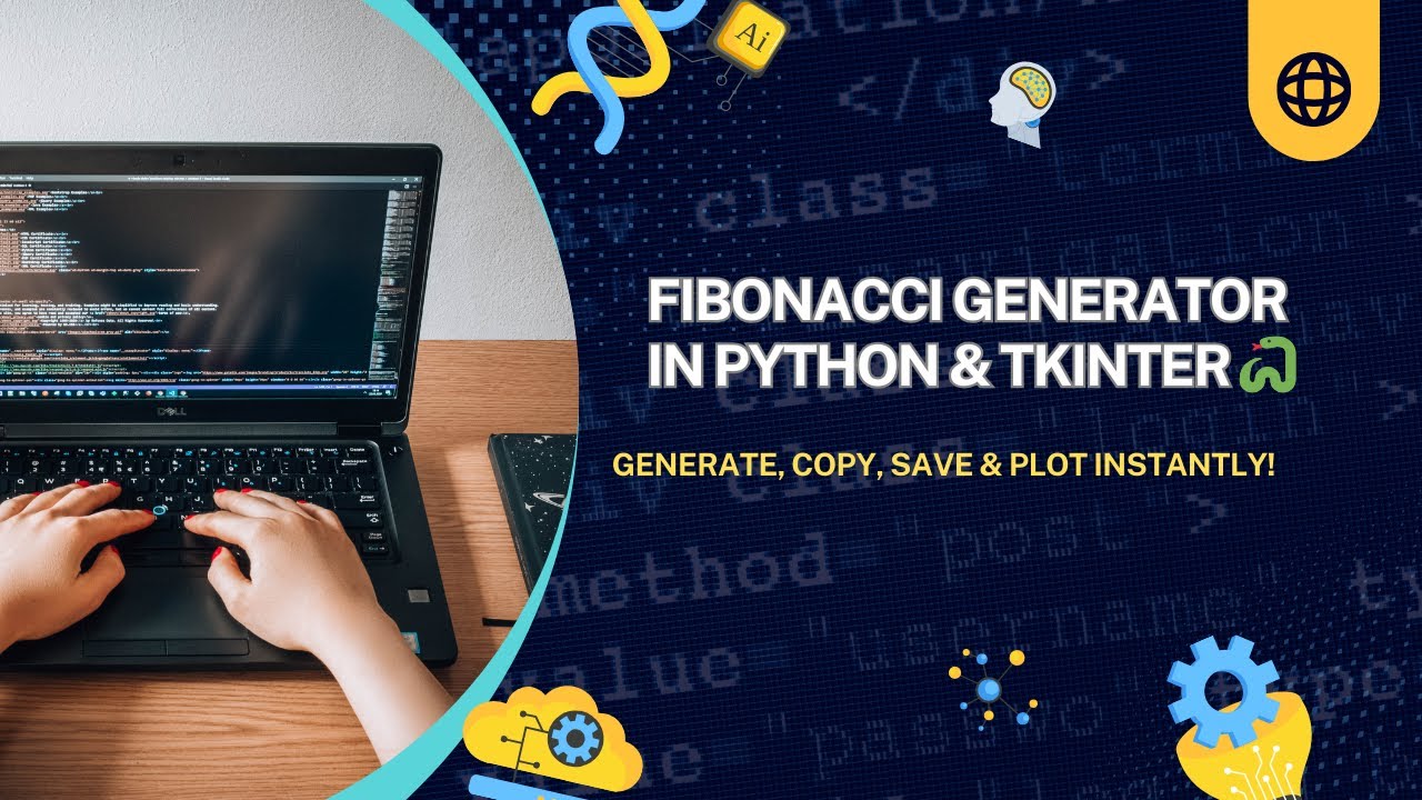 Fibonacci Generator in Python & Tkinter 🐍🔢 | Generate, Copy, Save & Plot Instantly!