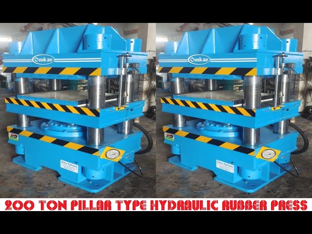 Rubber Molding Press - Pillar Type Rubber Molding Press Machine ...