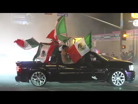 Protest Against ICE Raids Ends With Police Dispersal in Pacoima