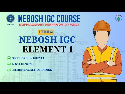 NEBOSH IGC Element 1 Lecture#3 || Financial Reasons|| NEBOSH IGC Course
