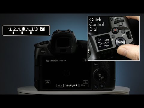 Setting up Automatic Exposure Bracketing (AEB) on a Canon EOS R