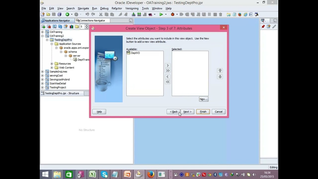 Oracle Application Framework(OAF) Tutorial 1