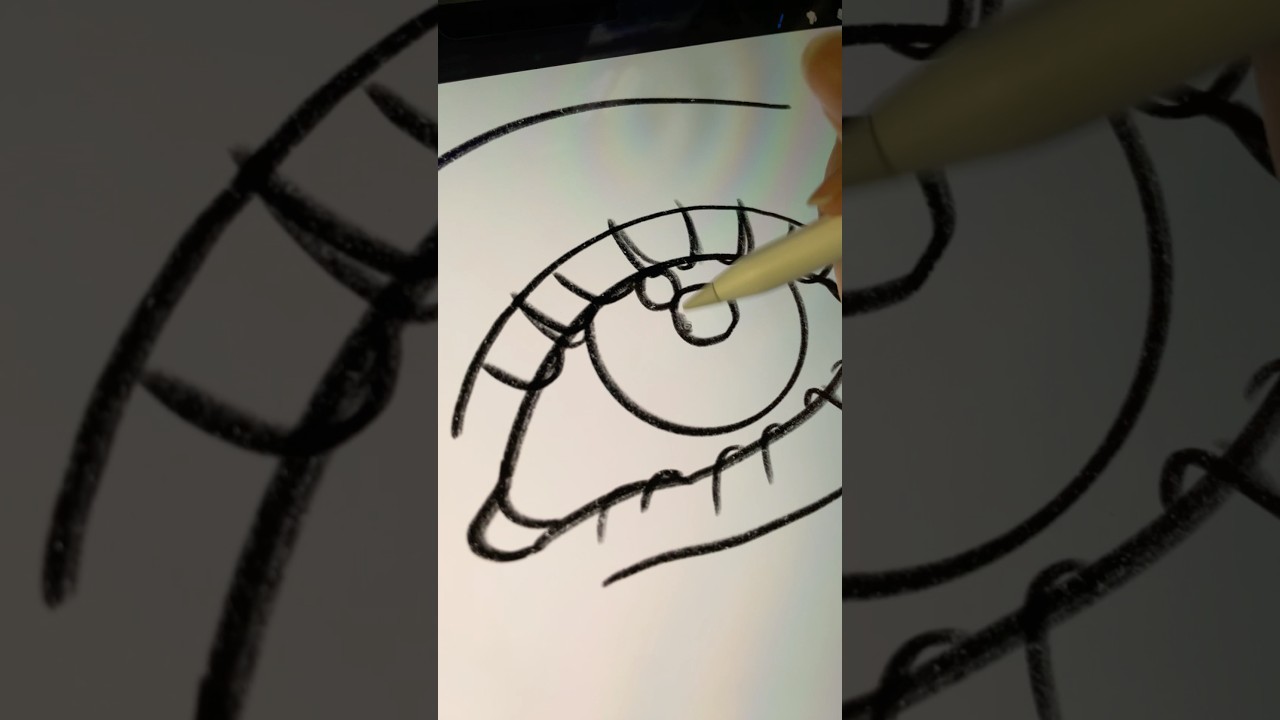 Drawing eye tutorial! 2 #drawing #tutorial