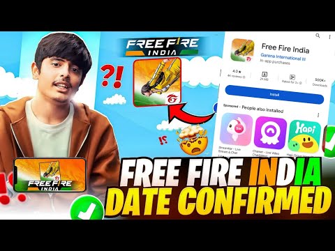 Finally FREE FIRE INDIA Expected Release Date Confirm 👍