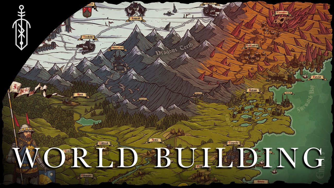 WORLD BUILDING EP 1 // FANTASY MAP TIMELAPSE // REALM OF ORODRAK