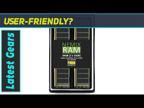 Upgrade Your Server with NEMIX RAM 64GB DDR4-2933 ECC RDIMM | Best Server Memory Upgrade!