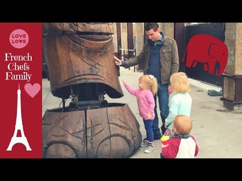 LIFE IN FRANCE VLOG: The Mechanical Elephant of Nantes; Les Machine de L'ile Flight Attendant Vlog