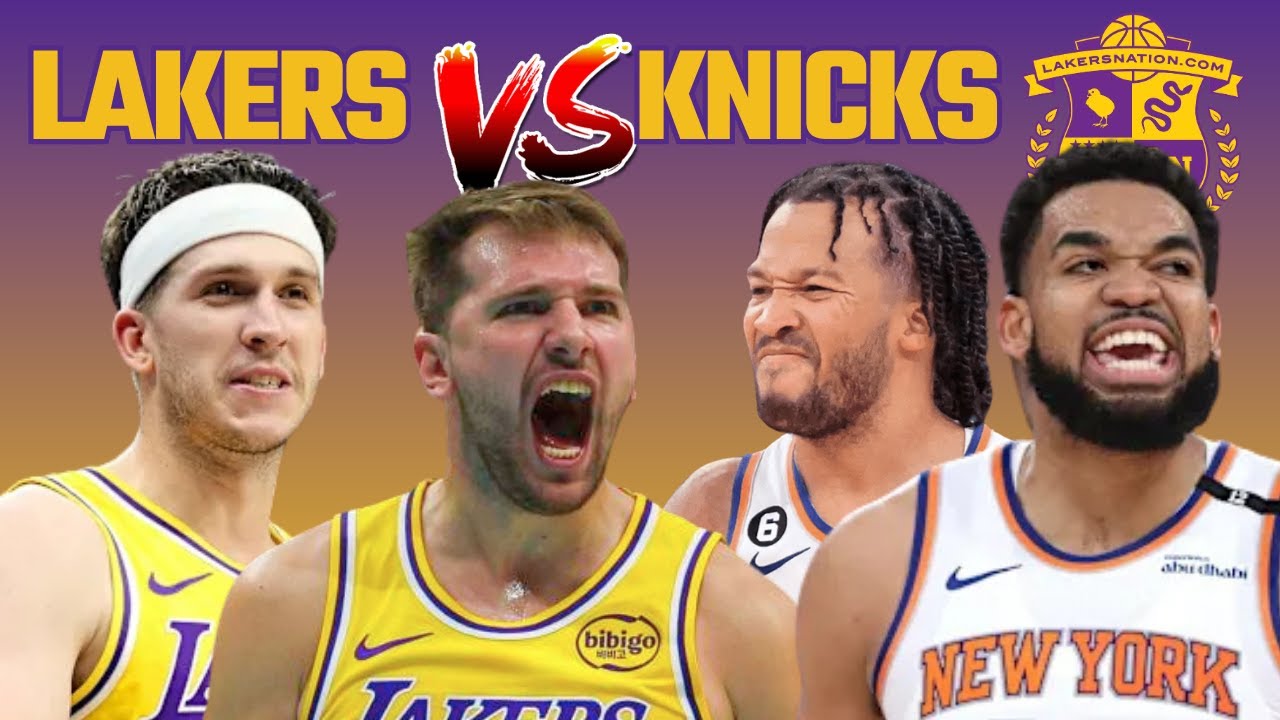 Lakers vs Knicks LIVE Play By Play & Reaction