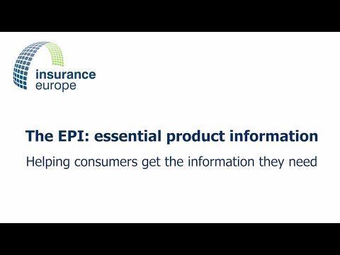 The EPI: essential product information — Helping consumers get the information they need