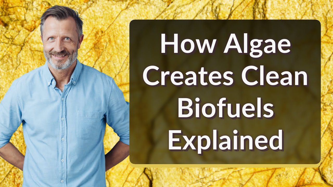 How Algae Creates Clean Biofuels Explained