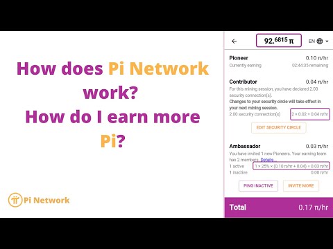 How does Pi Network work? How do I earn more Pi? - Pi Network