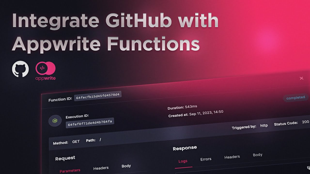 Integrating GitHub with Appwrite Functions | Full Setup Tutorial