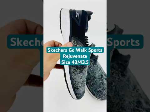Skechers Men's Go Walk Sports Rejuvenate Shoes (Size 43/43.5) - 54145 BKW #prelovedtreasures