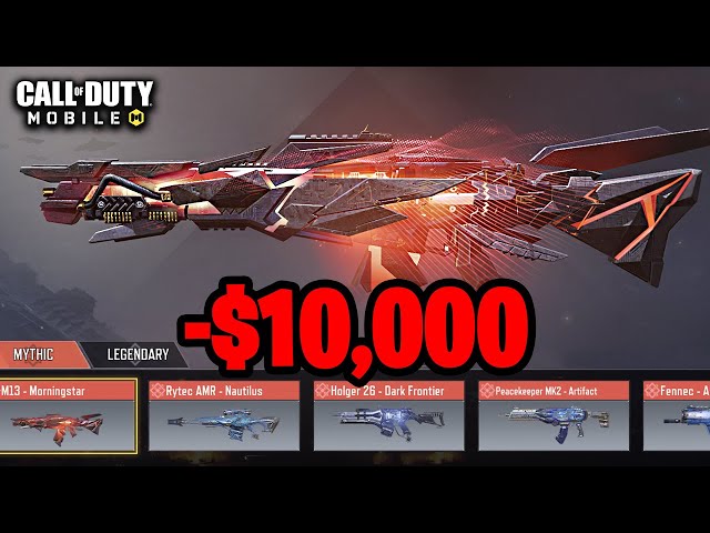 Every Legendary weapon in Call of Duty: Mobile