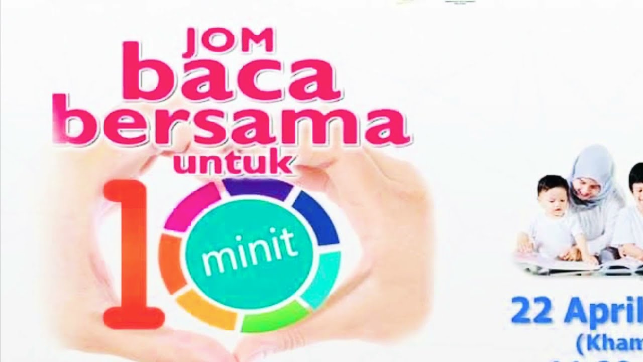 Program Jom Baca Bersama Untuk 10 Minit 2021