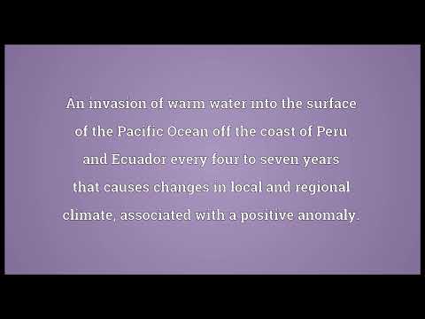 El Niño Meaning
