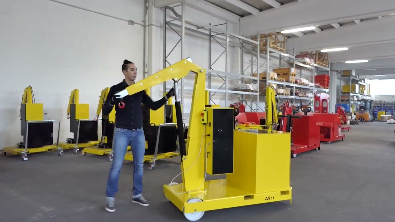 AXA Flexlifting GZ1000BP max load 1 tons mobile crane lifting solutions