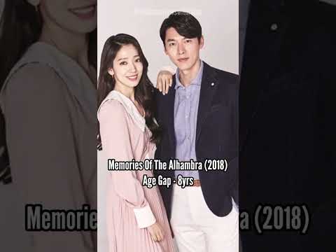 16 KDRAMA COUPLES WITH BIG AGE GAPS AND AMAZING CHEMISTRY🥰 #kdramas #couple #agegap