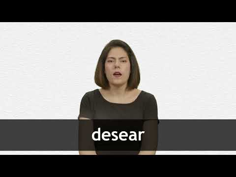 English Translation of “DESEAR” | Collins Spanish-English Dictionary
