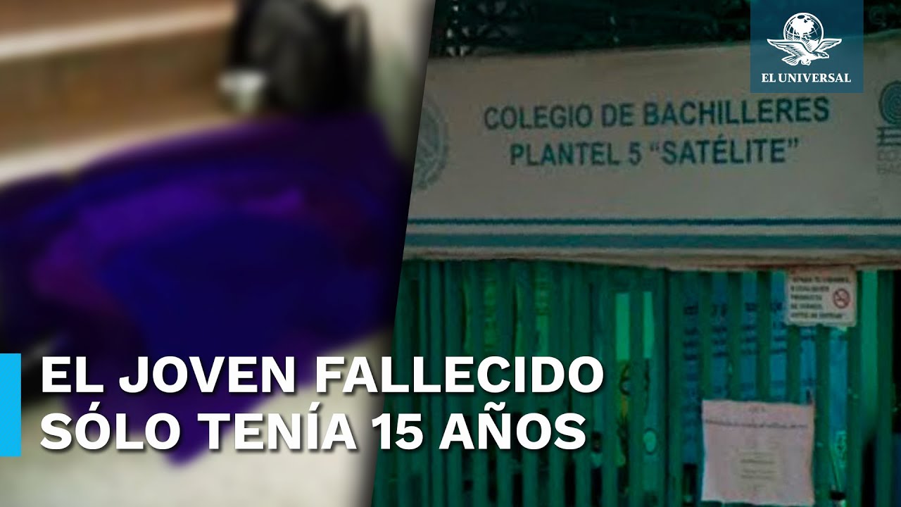 Muere estudiante del Colegio de Bachilleres 5 durante el primer día de clases