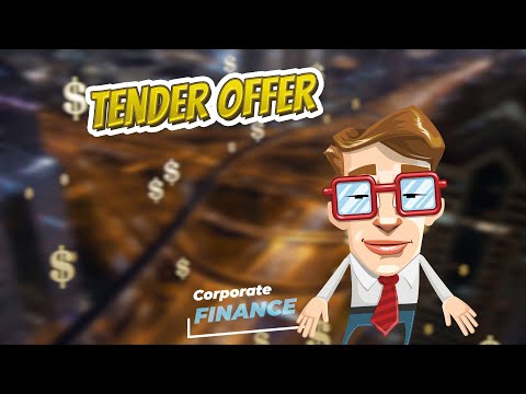 Tender offer 💲 CORPORATE FINANCE 💲
