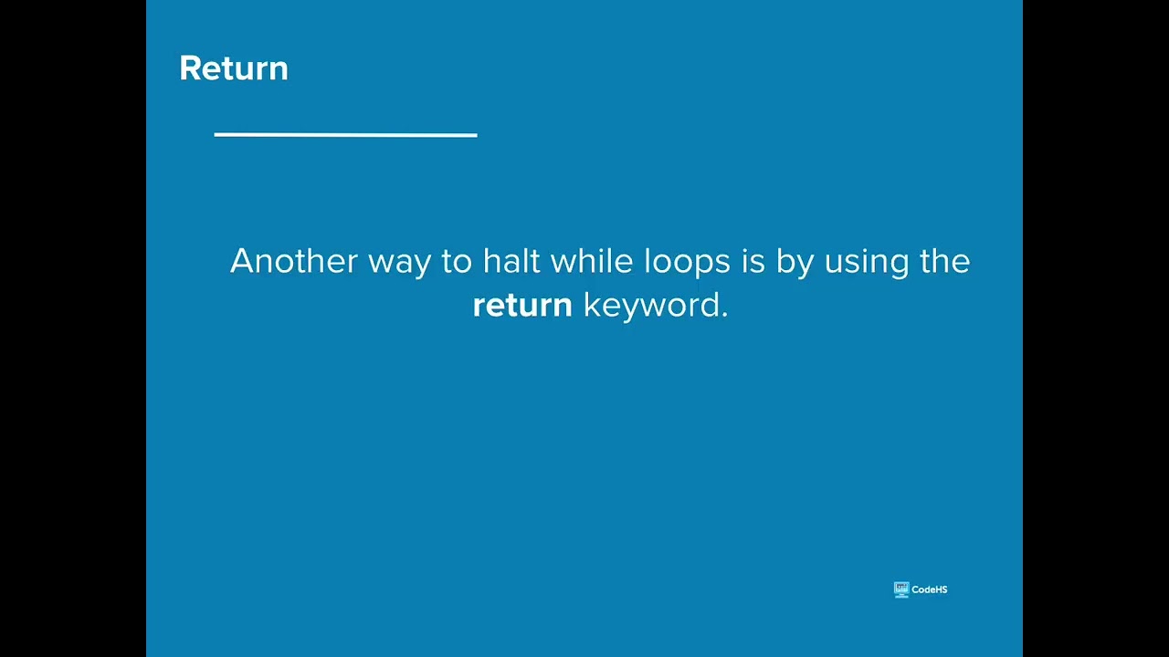 While loops (AP CSA)