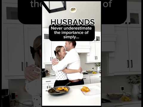 Husbands, embrace, kiss and thank your wife more in your #marriage