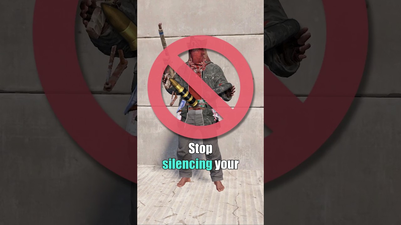 STOP Silencing Your Explo Raids in Rust! #rust #rusttips #rustshorts #rustraid