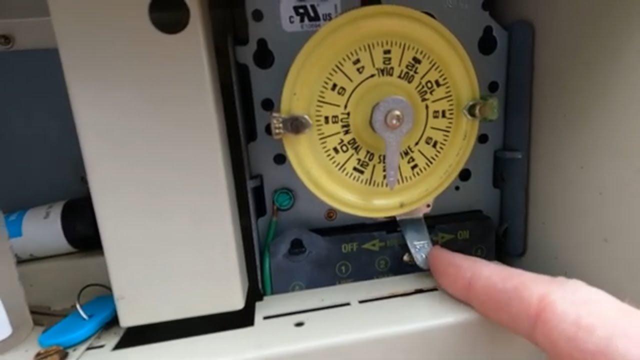 Pool Owner Basics - Intermatic Pool Timer