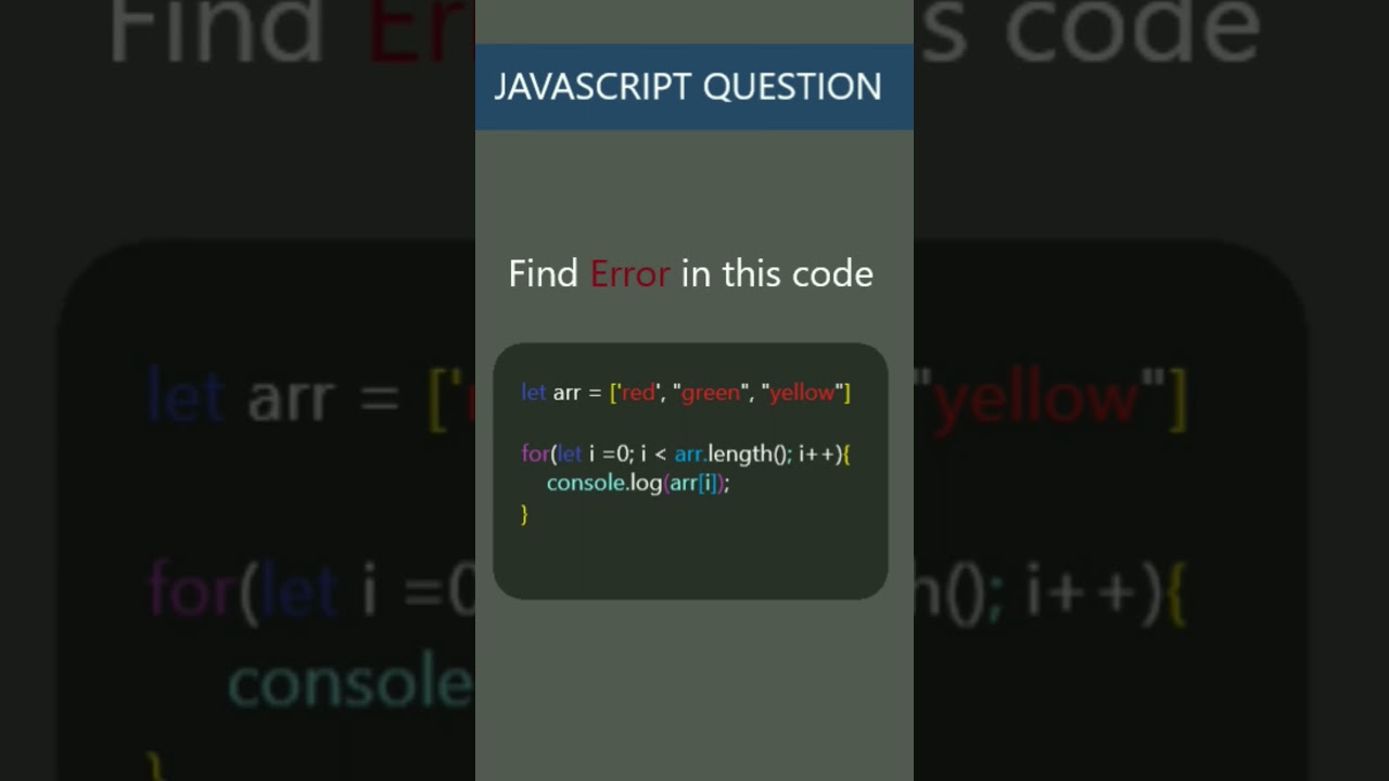JS Question #javascript #practice #programming #programminglanguage #javascriptinterviewquestions