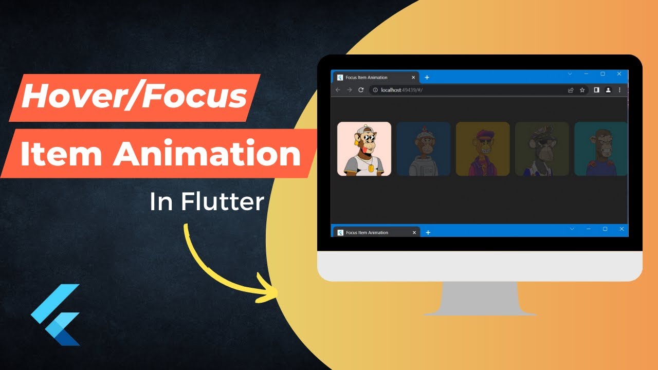 Focus item animation in Flutter Web