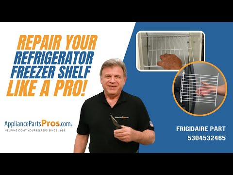 How To Replace: Frigidaire/Electrolux Refrigerator Freezer Shelf 5304532465