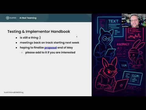 Ep.37 Meeting May 21 2025: Compass Tool, AI Red Teaming, and Post-RSA Insights
